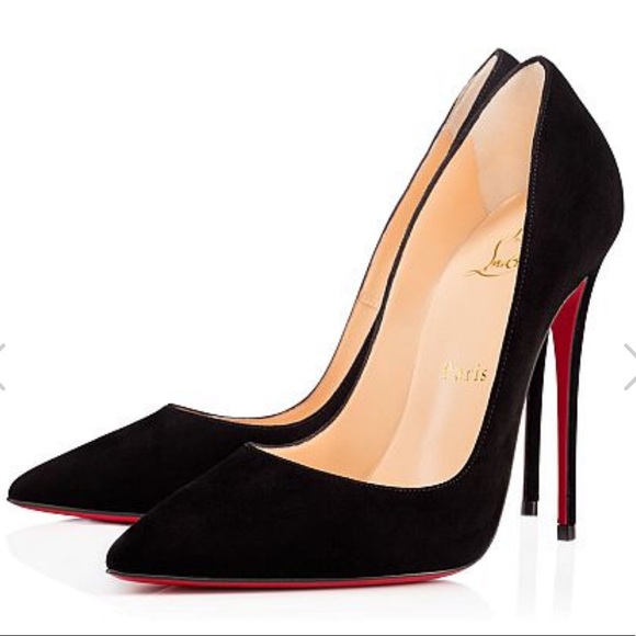 Christian Louboutin | Shoes | Louboutin So Kate 2 Veau Velours Black ...